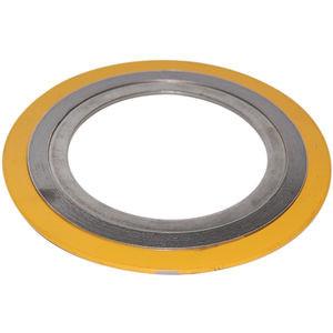 China 150 LB Flange Spiral Wound Gasket Color SS304 Inner Outer Ring 3/4 Inch for sale