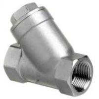 China Female Thread Casting Fitting API 608 Y Type Stainless Steel Valve Strainer for sale