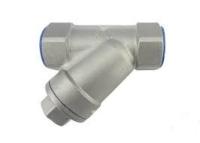 China Female Thread Casting Fitting API 608 Y Type Stainless Steel Valve Strainer for sale