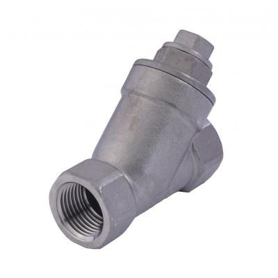 China Female Threaded Stainless Steel Y Strainer 800WOG For Water Oil Gas for sale