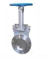 China WCB CF8 CF8M Flange Knife Gate Valve PN16 150LB Pulp Slurry Valve for sale
