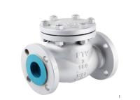 China H44H Cast Steel Swing Check Valve Steam High Temperature One Way Flange Check Valve for sale