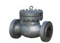 China Cast Steel Swing Check Valve , Flanged Non Return Valve ANSI 150LB H44H for sale