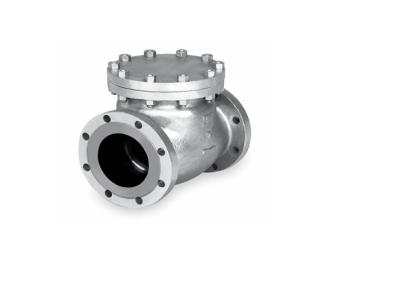 China ASME B16.34 API 6D ANSI Flange bolted bonnet 316 Stainless Steel Swing Check Valve for sale