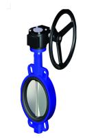 China DD373H Stainless Steel Triple Ss 316 Eccentric Wafer Type Butterfly Valve for sale