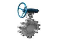 China DD373H Stainless Steel Triple Ss 316 Eccentric Wafer Type Butterfly Valve for sale