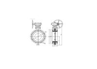 China Soft Sealing NBR Wafer Butterfly Valve EPDM Seat SS Butterfly Valve for sale