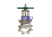 China 10 Inch Gate Valve , EPDM LUG Stainless Steel Knife Valve ANSI 150 LBS for sale