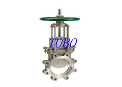 China 10 Inch Gate Valve , EPDM LUG Stainless Steel Knife Valve ANSI 150 LBS for sale