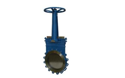 China Stainless Steel Knife Gate Valve Flanged DN25 PN 10 ANSI 150 LBS for sale