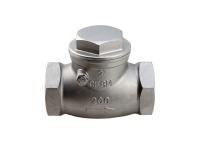 China Din Dn400 100 Stainless Steel Daniel Piston Class 150~1500 Swing Check Valve for sale