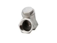 China Thread End BSP NPT Ball Check Valve Ductile Iron With Epoxy Caoting Inner And Outer for sale