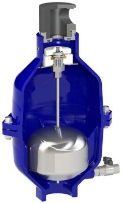 China Double And Single Float Air Relief Valves 4 Inch Flanged Ends 6000PSI for sale