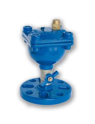 China Duct Iron DN65 PN16 Double Orifice Air Release Valve Automatic Air Valve for sale