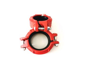 China Flexible Grooved Coupling , Ductile Iron Grooved Fittings 2 Inch Class300 for sale