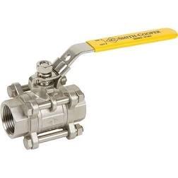 China Internal Threaded Full Bore 3 Piece Ball Valve 1