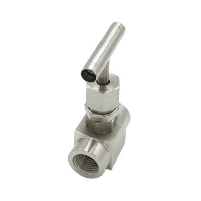 China BSPP BSPT NPT Threaded Stainless Steel Body 1/2 Needle Valve for sale