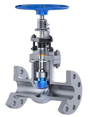 China DN80 WCB PN16 Flange End Globe Valve The Cooling Water System for sale