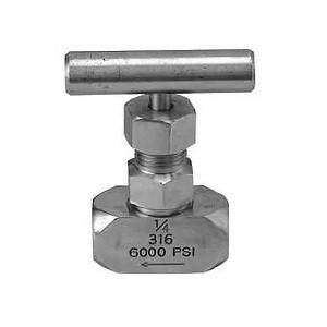 China High Pressure Flanged Globe Valve Screwed Bonnet Needle Valve SS316 CF8M for sale