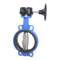 China AWWA Ductile Iron Flanged Butt Weld Butterfly Valve DN2800 PN10 for sale