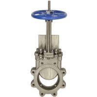 China Slurry Lever Operated Api Class150 4 Inch Ductile Iron Knife Gate Valve Price for sale