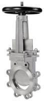 China Stainless Steel Knife Gate Valve Screwed DN65 PN10 SS321 Water for sale