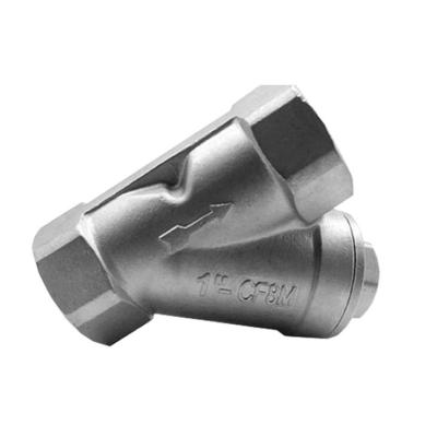 China Stainless Steel Mueller Strainer NPT High Temperature Y Strainer for sale