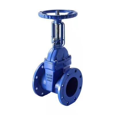 China 2 Inch Pn16 Cast Iron Non Rising Stem Resilient Gate Valve for sale