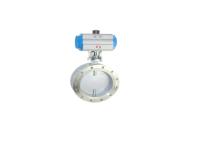 China DD373H Stainless Steel Triple Ss 316 Eccentric Wafer Type Butterfly Valve for sale