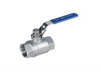 China Stainless Steel 304 2PC Floating Ball Valve Threaded Ends Full Bore Ball Valve for sale