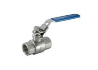 China X5CrNiMo17-12-2 X3CrNiMo17-13-3 Stainless Steel Ball Valve Three Piece for sale