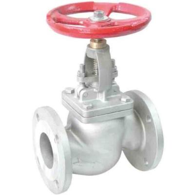 China Globe Soft Seated Stop Valves PN 16 , Flanged Globe Valve Ends DIN 2533 Face To Face for sale