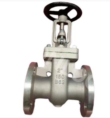 China ASTM Class150 1 Inch 3 Inch 16 Inch Manual Flanged Stainless Steel 304 Gate Valve for sale