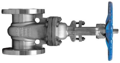 China Small Size Metal Resilient Seated Gate Valve For Water Meter With Thread End DN 25 for sale