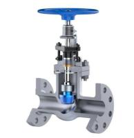 China Through Conduit Pattern Flanged Globe Valve Full Opening With ASTM A 216 Material for sale