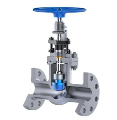 China Through Conduit Pattern Flanged Globe Valve Full Opening With ASTM A 216 Material for sale