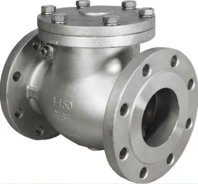 China Flanged DIN DN50 DN100 DN200 PN25 Spring Loaded Cast WCB Piston Globe Check Valve for sale
