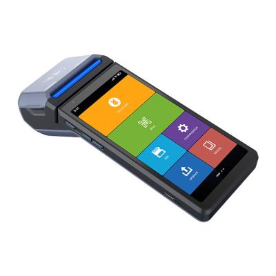 China 6 Inch Mobile Android POS Terminal Portable Android Touch POS Machine for sale
