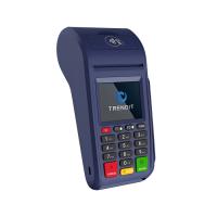 China PVC Wireless POS Terminal 4G WIFI Wireless Swiping Machine With Printer for sale