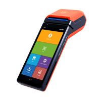 China 4G WIFI BT Android Mobile POS Terminal Wifi Swipe Machine With Printer for sale