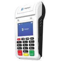 China PDA Wireless POS Terminal Android POS Machine With High Speed Thermal Printer for sale