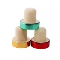 China Factory price synthetic t shape cork stopper custom wood cork for whisky rum vodka bottle wine bottle for sale