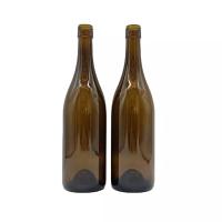 China High Quality Dry Red Wine Glass Bottle Dark Green Color 750 ml Bottle Factory Price for sale