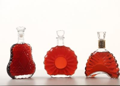 China Free sample glass wine bottle whiskey vodka empty liquor spirit bottle botellas de vidrio 750ml 500ml 100ml champagne Ic for sale