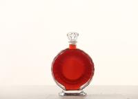 China Custom 200Ml 375Ml 500Ml 750Ml 1000Ml Transparent Round Empty Flint Glass Liquor Wine Whisky Vodka Tequila Bottle With C for sale