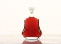 China Custom 200Ml 375Ml 500Ml 750Ml 1000Ml Transparent Round Empty Flint Glass Liquor Wine Whisky Vodka Tequila Bottle With C for sale