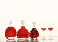 China Custom 200Ml 375Ml 500Ml 750Ml 1000Ml Transparent Round Empty Flint Glass Liquor Wine Whisky Vodka Tequila Bottle With C for sale
