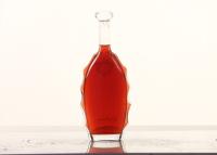 China Custom 200Ml 375Ml 500Ml 750Ml 1000Ml Transparent Round Empty Flint Glass Liquor Wine Whisky Vodka Tequila Bottle With C for sale