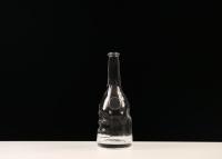 China Custom 200Ml 375Ml 500Ml 750Ml 1000Ml Transparent Round Empty Flint Glass Liquor Wine Whisky Vodka Tequila Bottle With C for sale