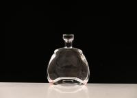 China wholesale 500ml 750ml empty Bordeaux shape glass wine bottle customized Clear Empty Liquor Wine Glass Bottles for sale